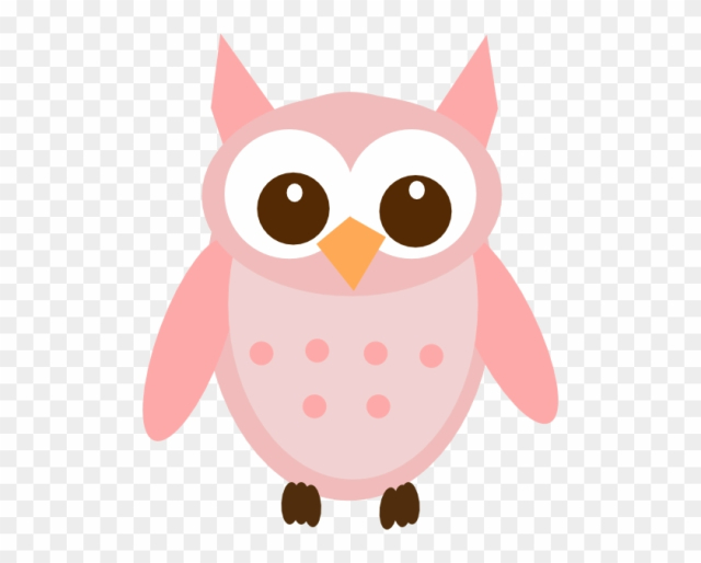 Free: Pink - Baby - Owl - Clipart - Baby Owl Clip Art - nohat.cc