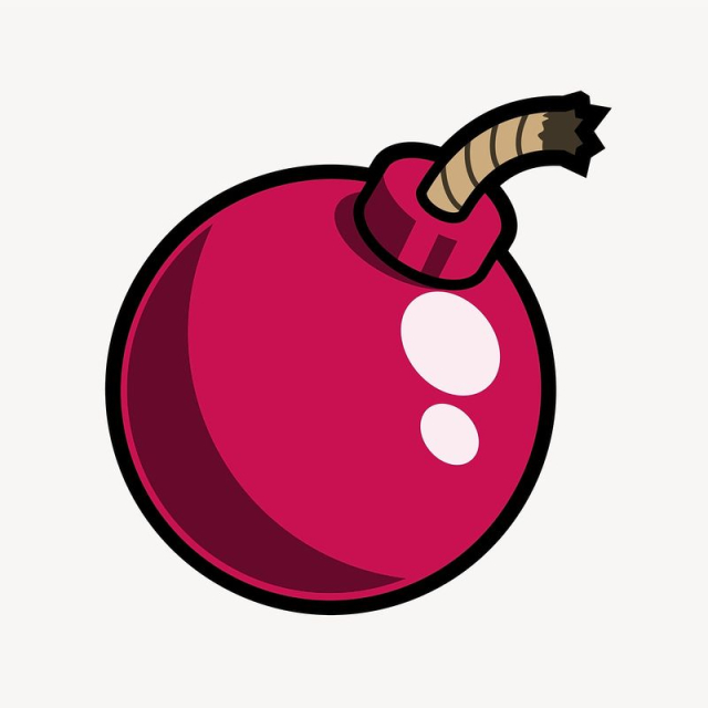 Free: Pink bomb sticker, explosive illustration | Free PSD - rawpixel ...