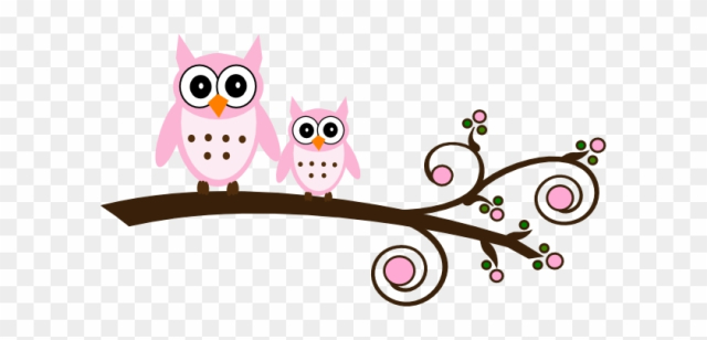 Pink Owl Clip Art The Little Pink Owl