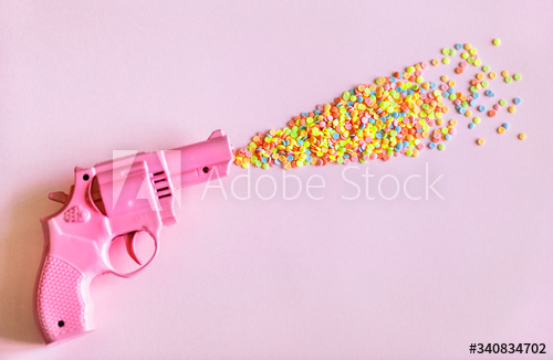 Free: Pink toy gun - nohat.cc