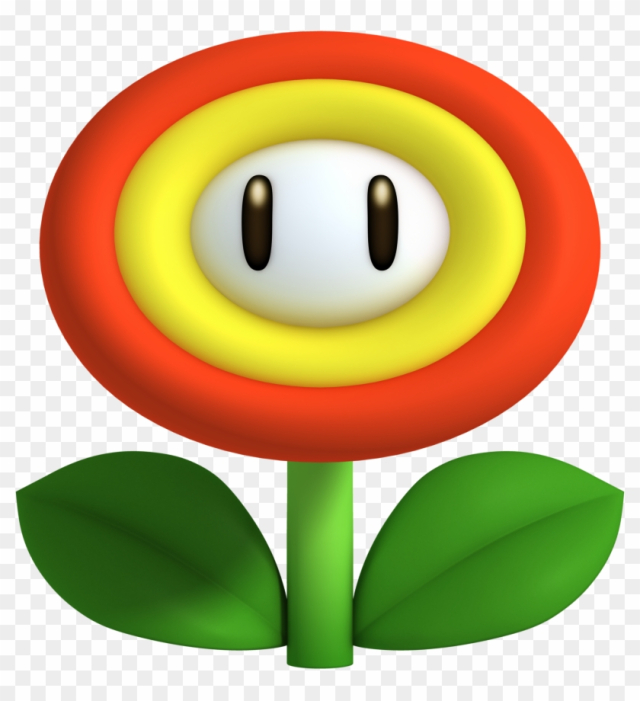 Free: Pipe Clipart Pixel Art - Mario Kart Fire Flower - nohat.cc
