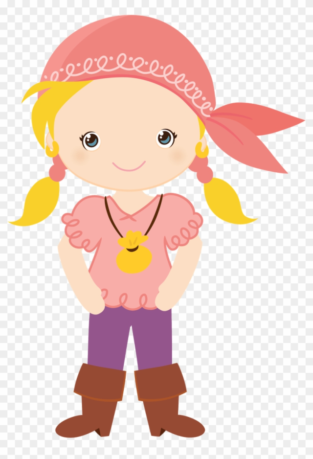 Free: Pirate Shipspirate Partysvg Filefree File - Pirate Girl Clipart ...