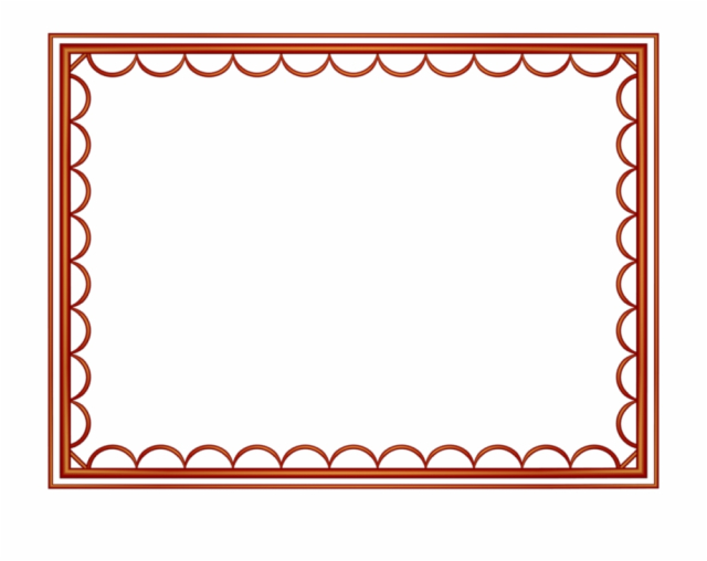 Red Border Design Png