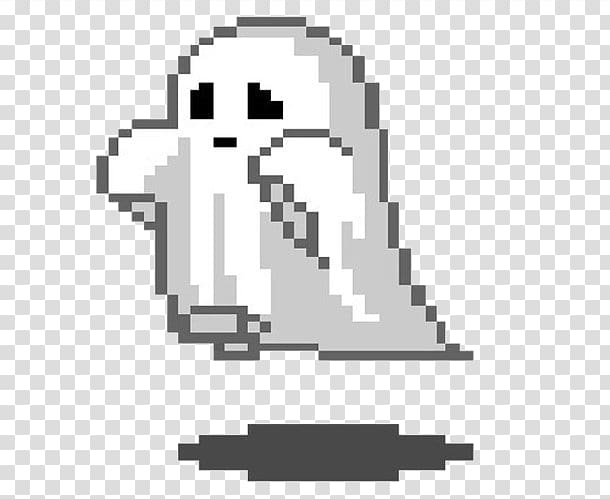 Free: Pixel art Animated film Ghost, Ghost transparent background PNG ...