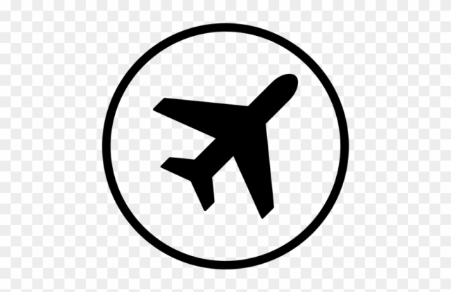 Free: Plane Airport Round Icon Transparent Png Amp Svg Vector ...