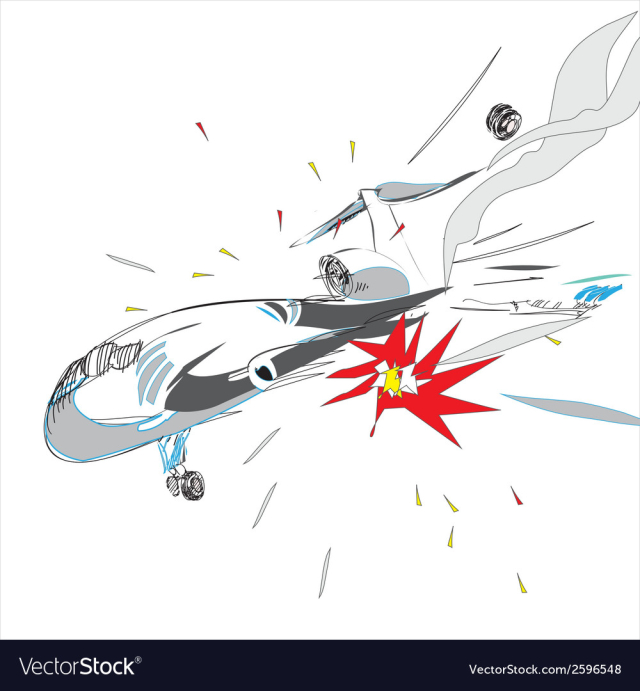 Free: Plane crash vector image - nohat.cc