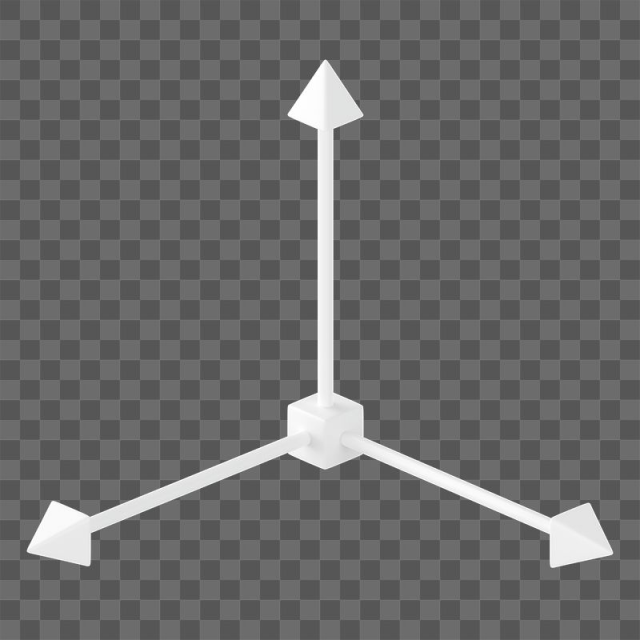 Free: Png 3D arrow axis sticker, | Free PNG - rawpixel - nohat.cc