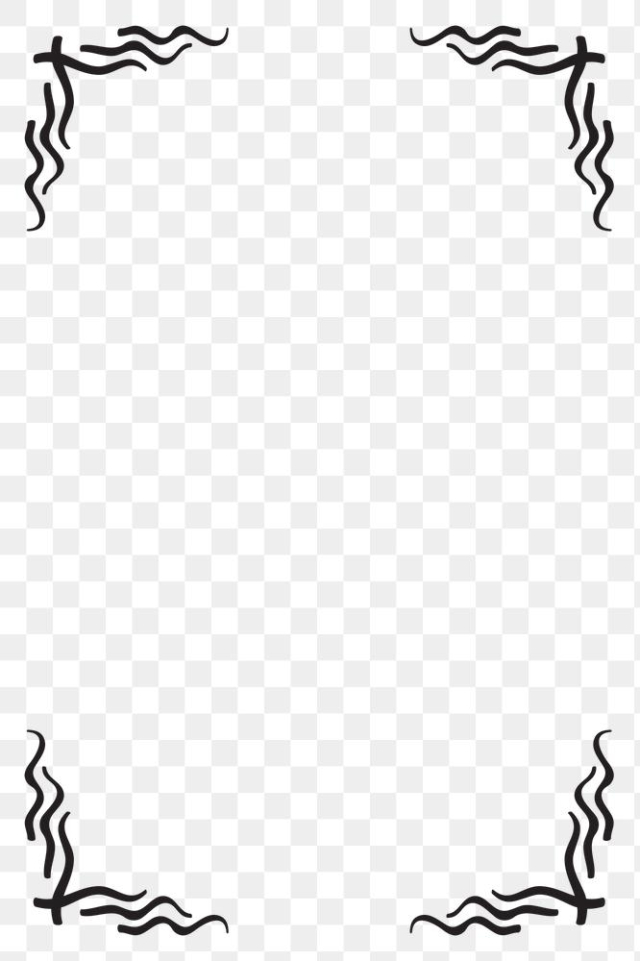 Free: Png bohemian ornament corner border - nohat.cc