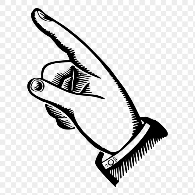 Free: Png hand pointing finger sticker, | Free PNG - rawpixel - nohat.cc