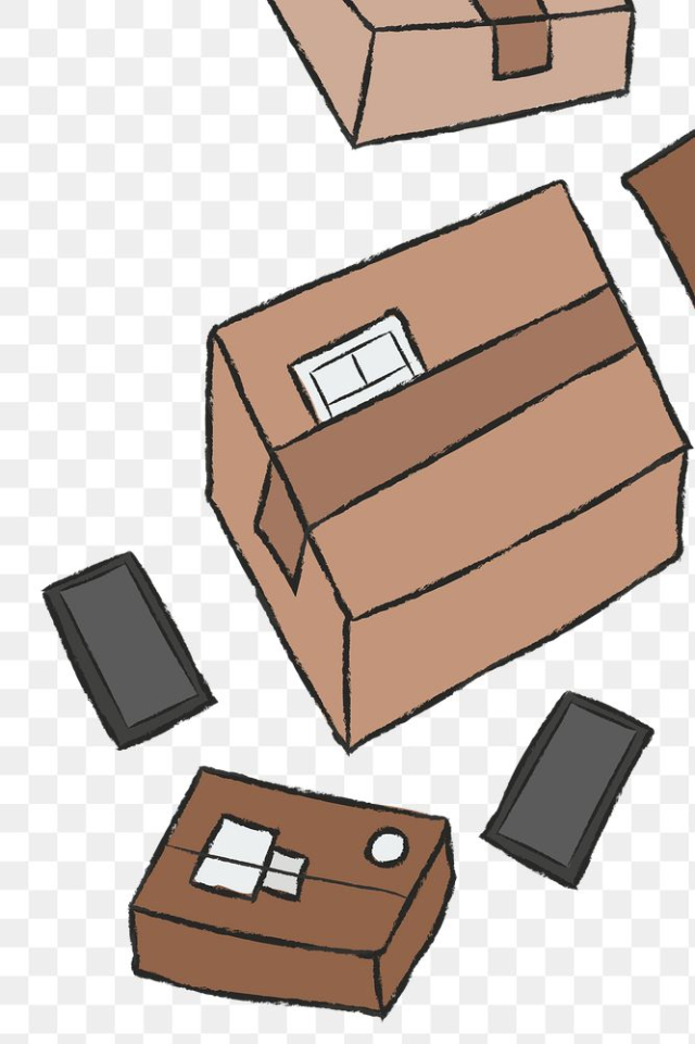 Free: PNG parcel delivery doodle sticker | Free stock illustration ...