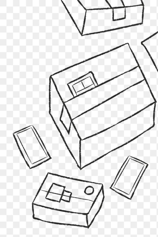 Free: PNG parcel delivery doodle sticker | Free stock illustration ...