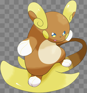 Free: Pokemon 16026 Alolan Raichu Pokedex: Evolution, Moves, Location ...