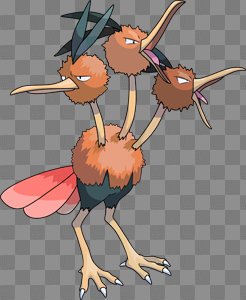 Free: Pokemon 2085 Shiny Dodrio Pokedex: Evolution, Moves, Location ...