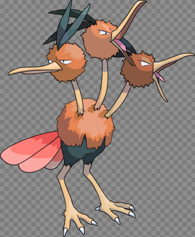 Free: Pokemon 2085 Shiny Dodrio Pokedex: Evolution, Moves, Location ...