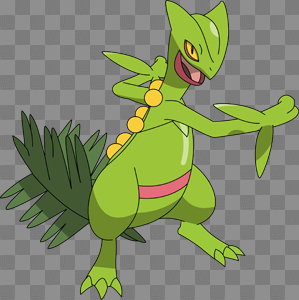 Free: Pokemon 2254 Shiny Sceptile Pokedex: Evolution, Moves, Location ...