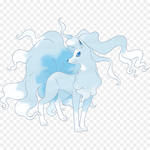 Free: Pokémon Sun and Moon Ninetales Vulpix Alola Brock - nine tails ...