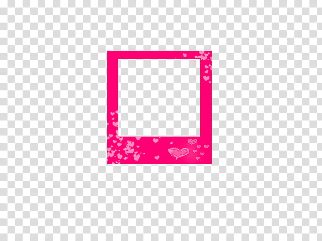 Free: Polaroid, pink heart frame transparent background PNG clipart - nohat.cc