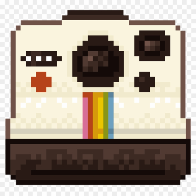 Free: #polaroid #polaroidcamera #camera #pixel #art #pixelart - 8 Bit ...
