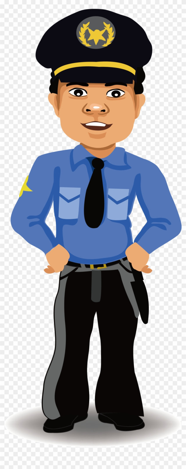 Free: Police Officer Cartoon Security - Police Officer Cartoon Png ...