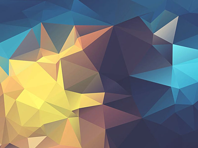 Free: Polygon Geometry Desktop Abstraction Triangle, geometric ...