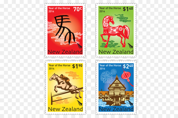 Free: Postage Stamps Mail New Zealand Post Graphic design - Chinese ...