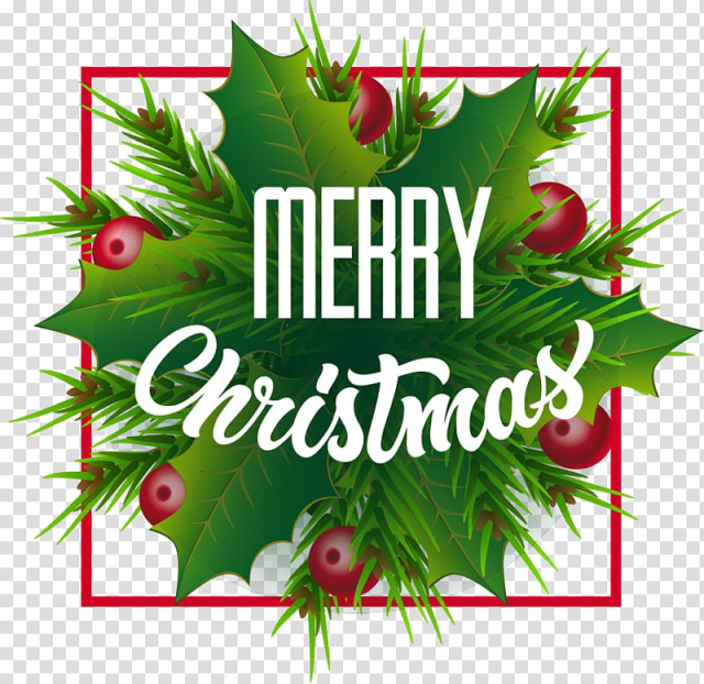 Free: Poster Red, Red frame green leaves cover poster transparent ...