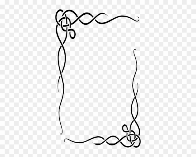 Free: Print Clipart Clipart Frame Illustration - Restaurant Menu Border ...