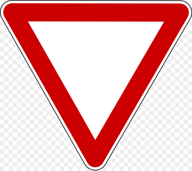 Free: Priority signs Priority to the right Traffic sign Yield sign ...