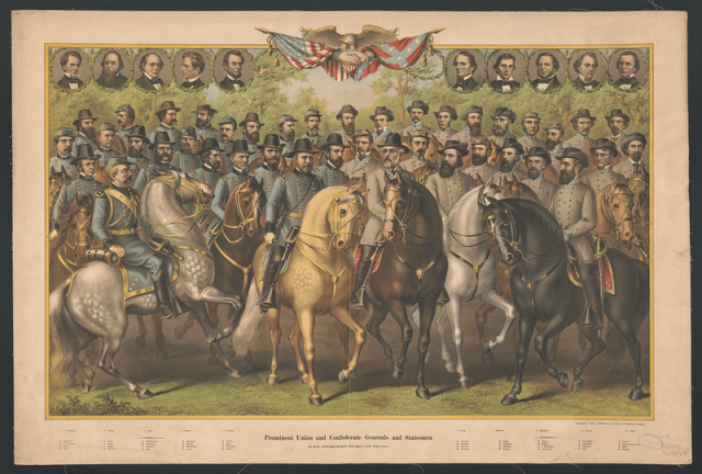 Free: Prominent Union and Confederate generals | Free Photo - rawpixel ...