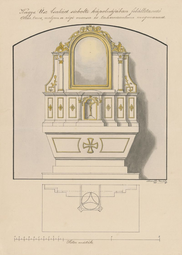 Free: Proposal for an altar for a chapel | Free Photo - rawpixel - nohat.cc