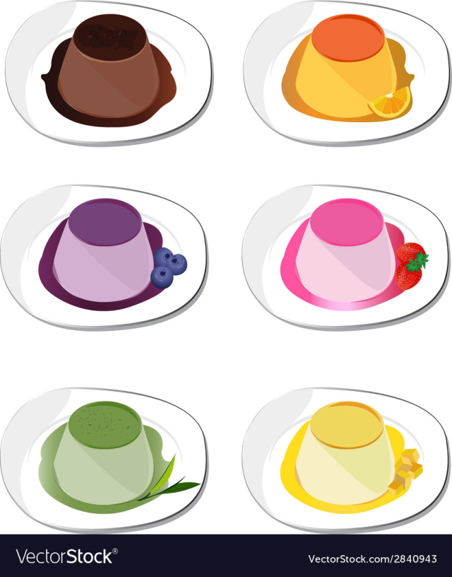 Free: Pudding vector image - nohat.cc
