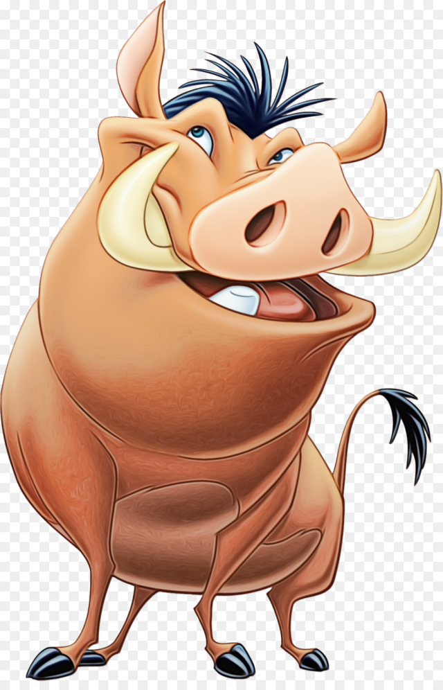 Free: Pumbaa, Timon, Zazu, Cartoon, Animated Cartoon PNG - nohat.cc
