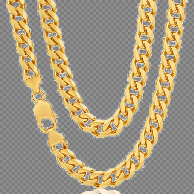 Free: Pure Gold Chain PNG Transparent Image - nohat.cc