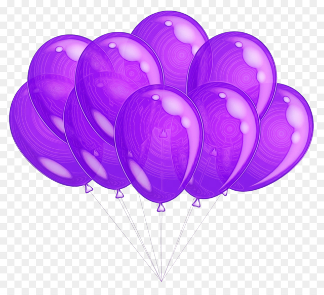 Free: Purple, Balloon, Violet PNG - nohat.cc
