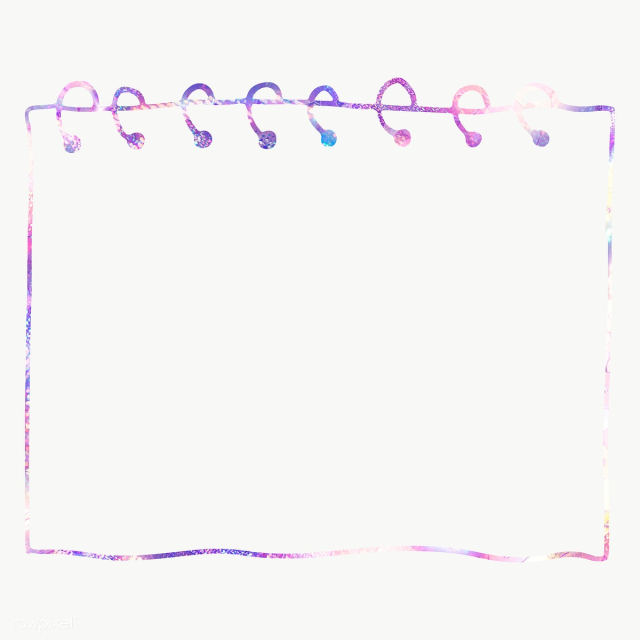 Free: Purple neon paper note frame design element | Free transparent ...