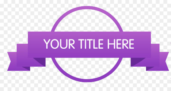Free: Purple ribbon Label - Purple ribbon - nohat.cc
