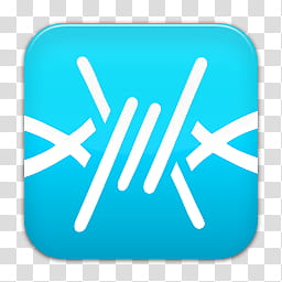 Free: Quadrat icons, limewire, white and blue line logo transparent ...