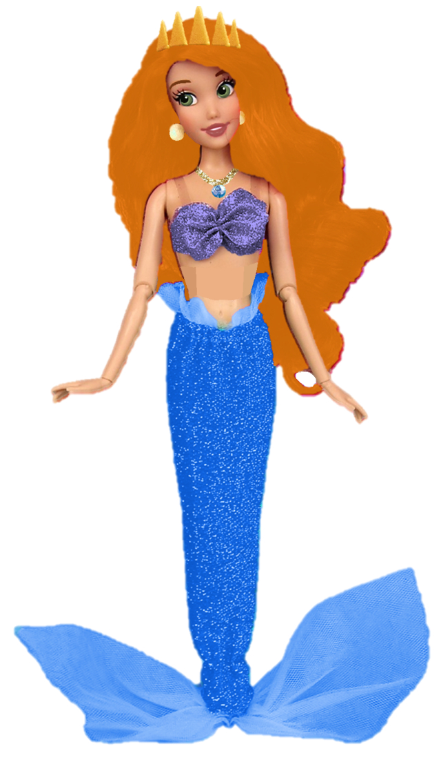 Free: Queen Athena (Ariel's mother) OOAK Custom doll (The Little ...