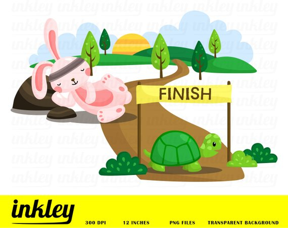 Free: Rabbit and Tortoise Clipart Rabbit and Tortoise Clip Art ...