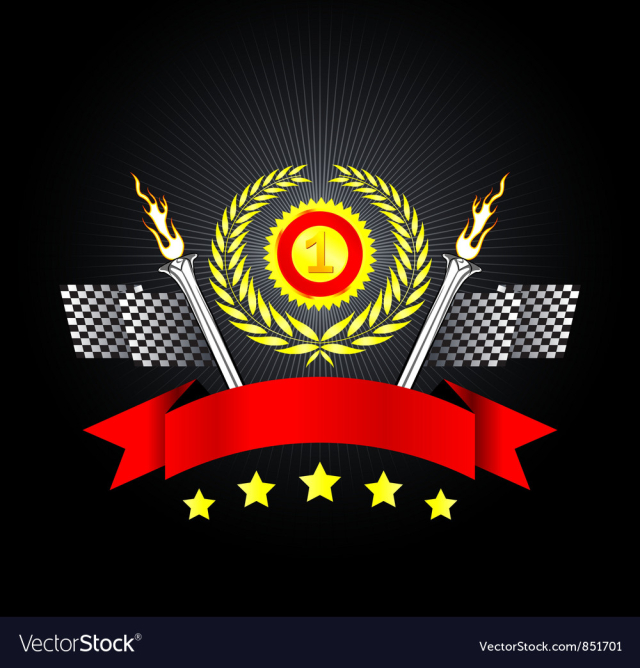 Free: Racing emblem vector image - nohat.cc