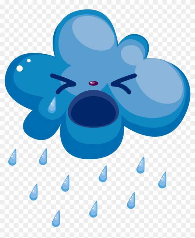 Free: Rain Cloud Clip Art - Rain Cloud Clip Art - nohat.cc