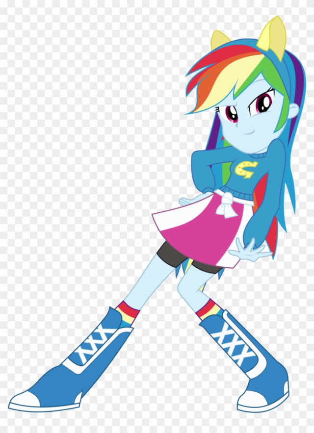 Equestria Girls Rainbow Dash Vector [50+] Rainbow Dash Equestria Girls