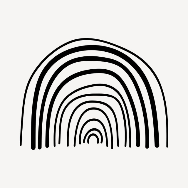 Free: Rainbow doodle clip art vector | Free Vector - rawpixel - nohat.cc
