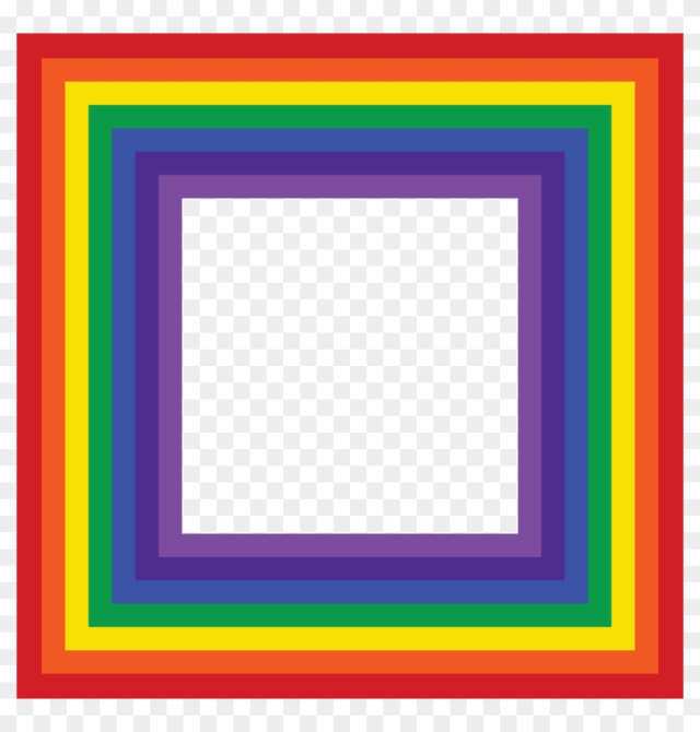 Free: Rainbow Frame Clip Art Border - Rainbow Border Clip Art - nohat.cc