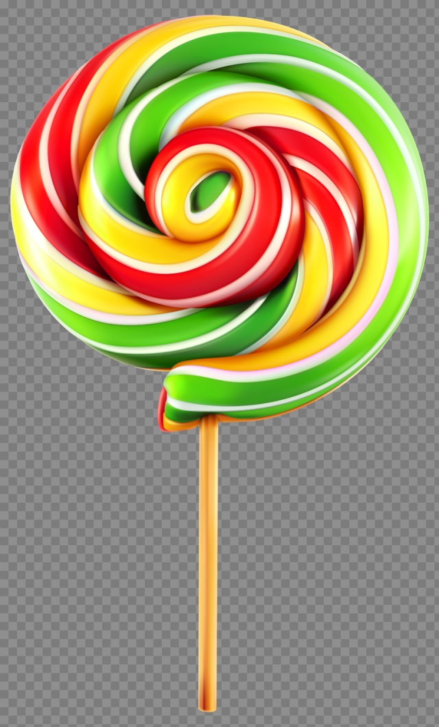 Free: Rainbow Lollipop PNG Photo - nohat.cc