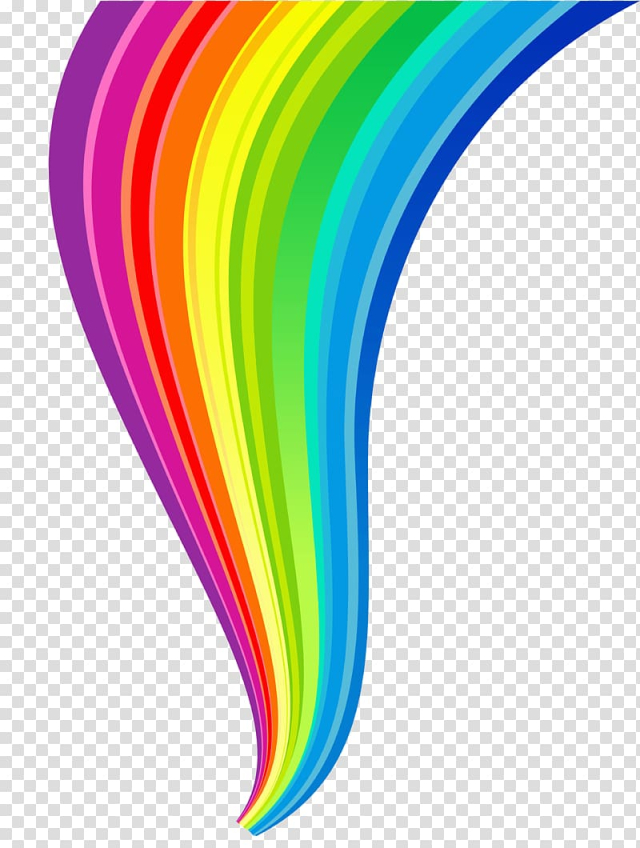 Free: Rainbow , Rainbow Line , rainbow graphic art transparent ...