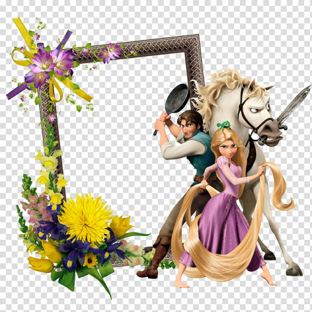 Free: Rapunzel-themed frame artwork, Tangled: The Video Game Rapunzel ...