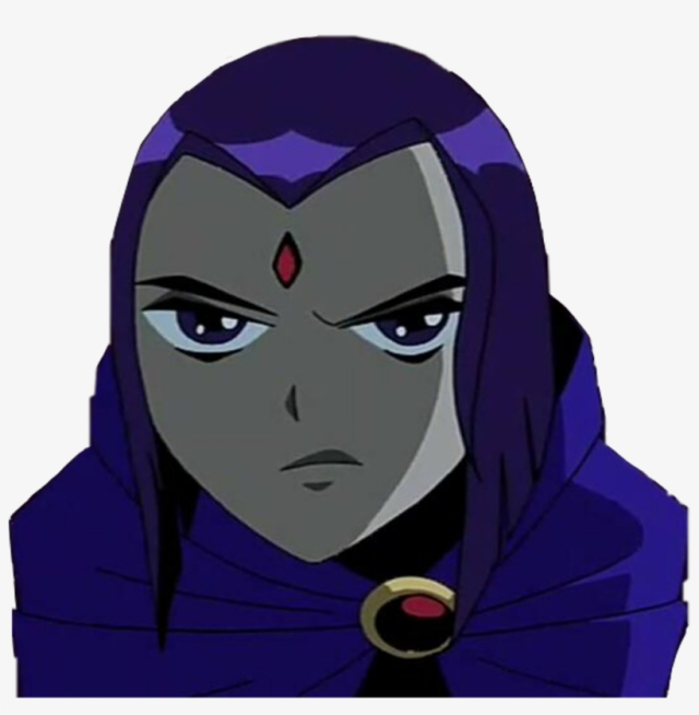 Free: Raven Sticker - Raven Teen Titans Transparent PNG - 1024x997 ...