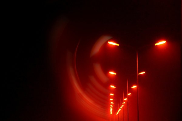 Free: Red Abstract Street Lights - nohat.cc