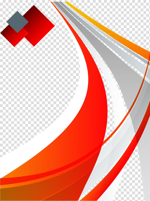 Free: Red and gray curved line illustration, Poster Wave, Science and ...